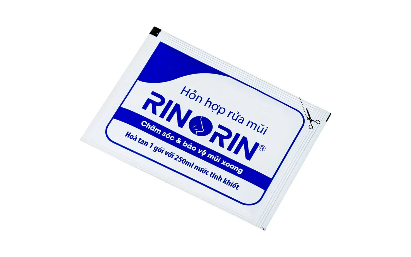 Bộ rửa mũi xoang RINORIN hộp 30 gói + 1 chai 250ml | Medigo