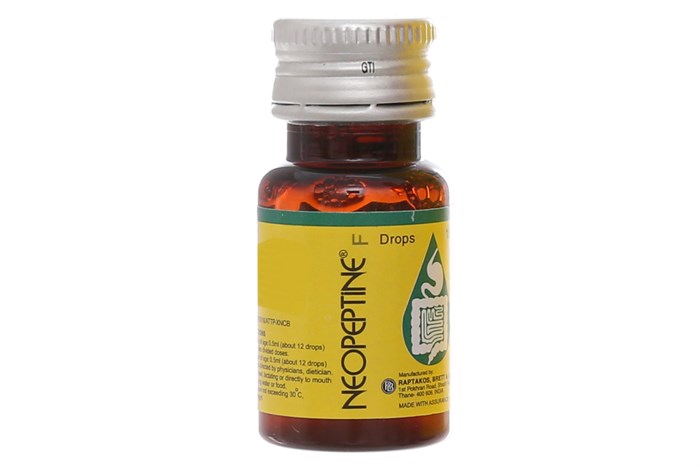 Siro hỗ trợ trị đầy hơi, nôn trớ cho bé Neopeptin F Drops hộp 1 chai ...