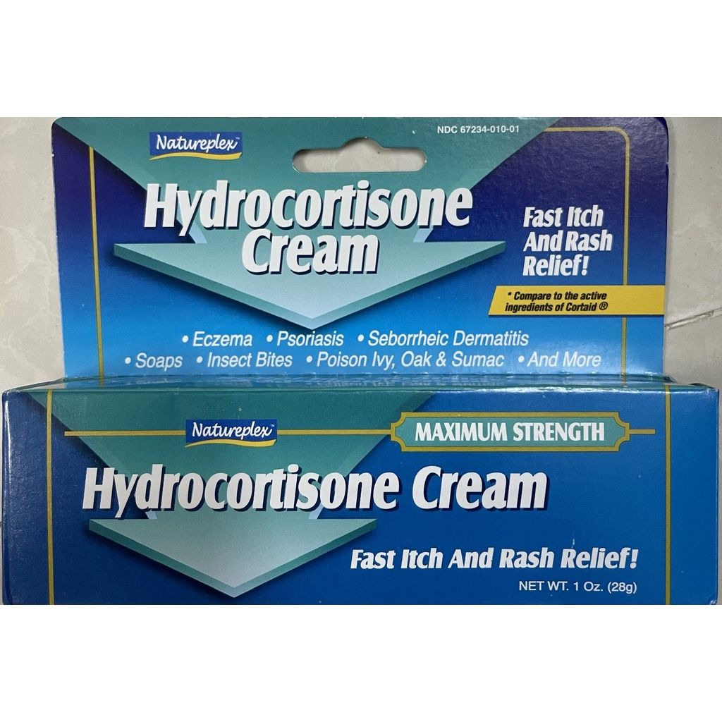 Kem dưỡng ẩm giảm ngứa, khô da Natuplex Hydrocortisone Cream tuýp 28g ...