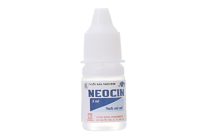 Thuốc kháng sinh nhỏ mắt Neocin chai 5ml