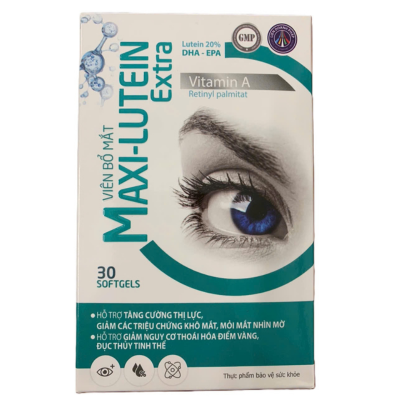 Viên bổ mắt Maxi-Lutein Extra hộp 30 viên