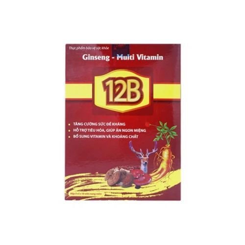 Viên uống tăng cường sức đề kháng, hỗ trợ tiêu hóa Ginseng Multi ...