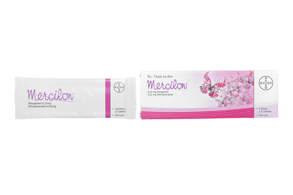 Thuốc tránh thai Mercilon hộp 21 viên | Medigo