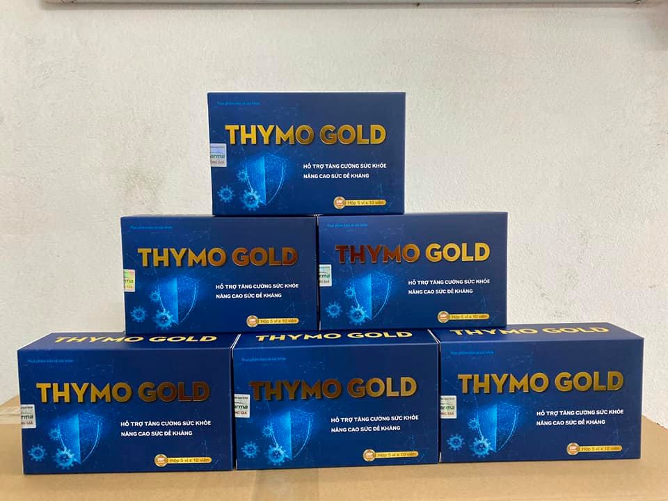 Hỗ trợ tăng cường sức khỏe, nâng cao sức đề kháng Thymo Gold (Nespharma ...