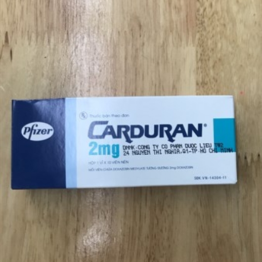 Carduran 2mg hộp 10 viên | Medigo