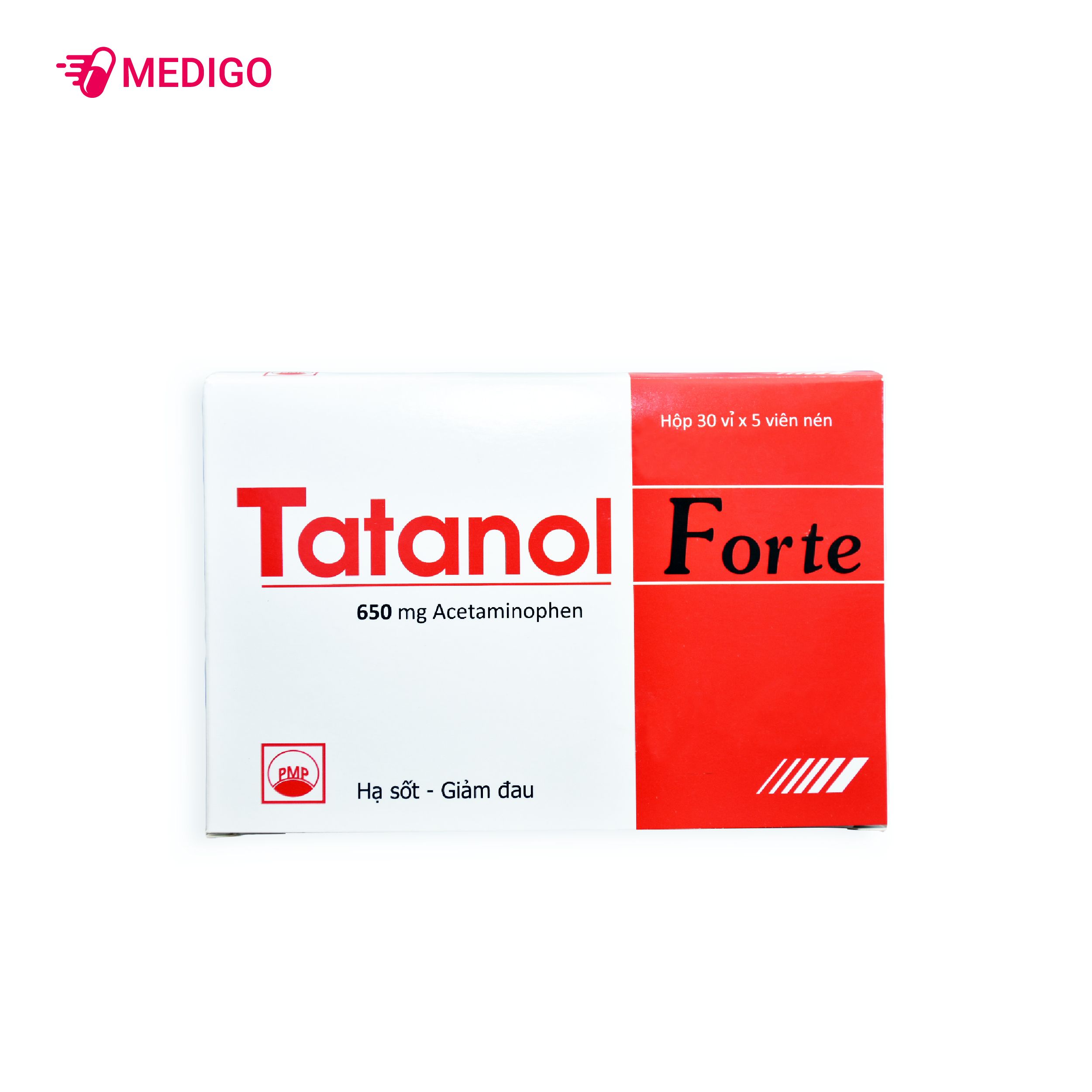 Thuốc giảm đau, hạ sốt Tatanol Forte hộp 150 viên