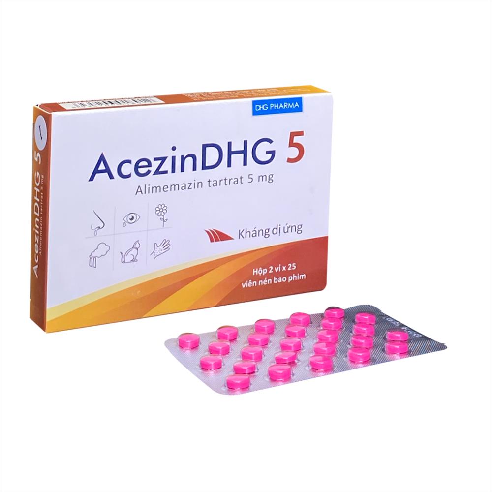 AcezinDHG 5mg hộp 50 viên