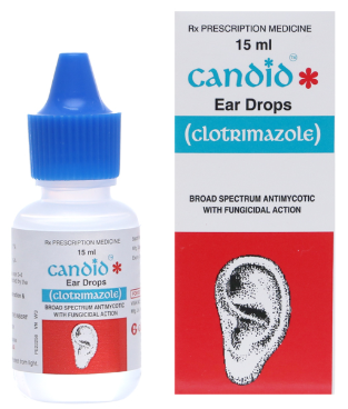 Thuốc kháng nấm Candid Ear Drops hộp 1 chai 15ml