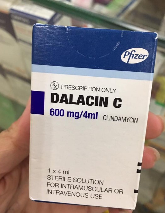 Dung dịch tiêm truyền Dalacin C 600mg/4ml hộp 1 ống x 4 ml