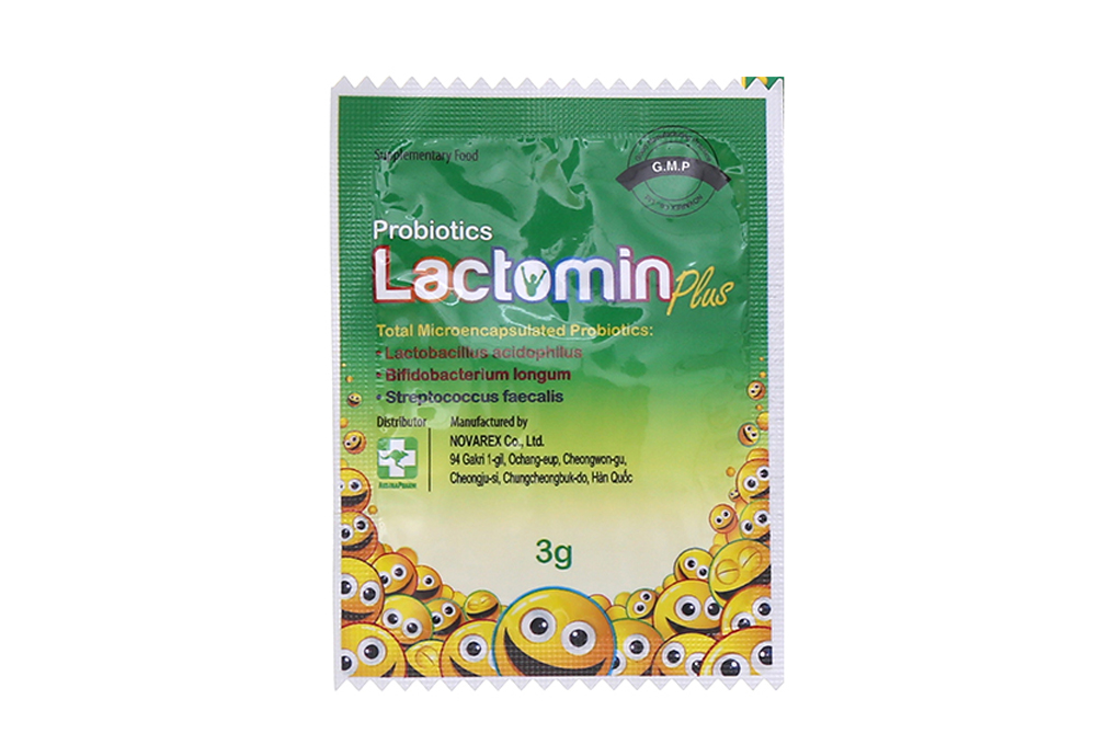 Cốm vi sinh Probiotics Lactomin Plus hộp 30 gói x 3g | Medigo