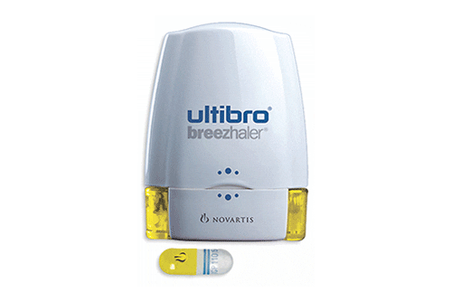Ultibro breezhaler hộp 30 viên và 01 dụng cụ hít