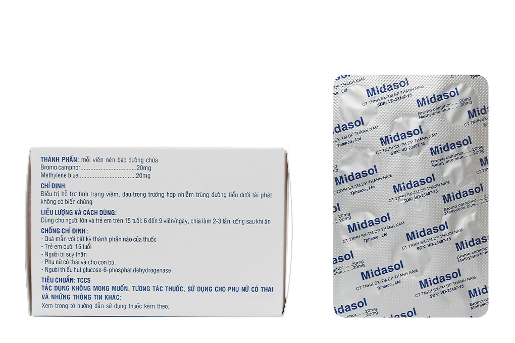 Midasol hộp 100 viên | Medigo