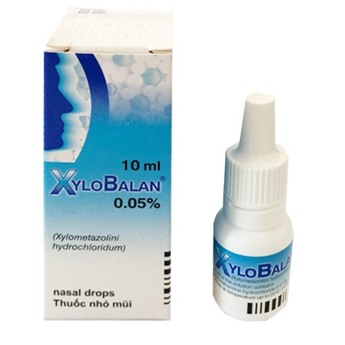 Nhỏ mũi Xylobalan Nasal Drop 0,05% hộp 1 lọ 10ml | Medigo