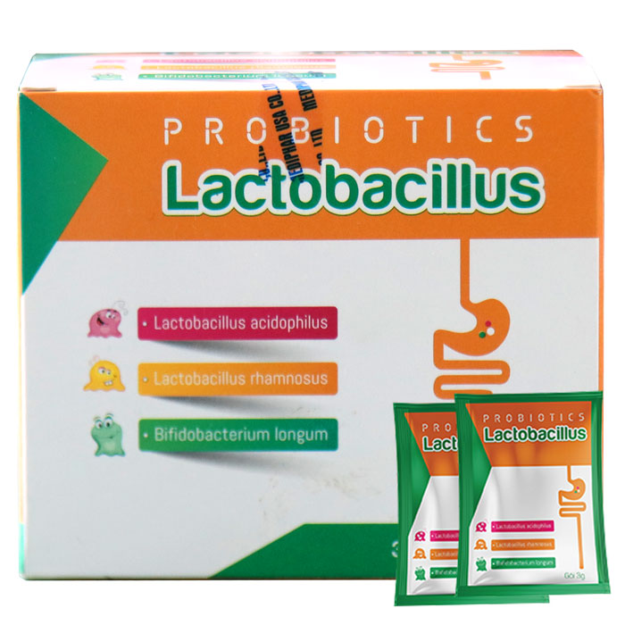 Men vi sinh PROBIOTICS Lactobacillus (Mediphar USA) hộp 30 gói x 3g
