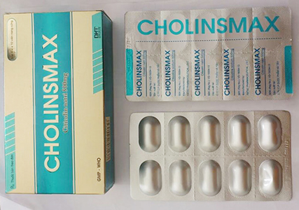 Thuốc tuần hoàn máu não, cải thiện trí nhớ Cholinsmax Hà Tây hộp 3 vỉ x ...