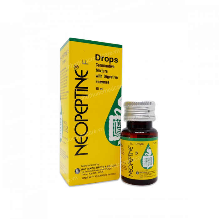 Men tiêu hóa Neopeptine hộp 1 chai 15ml | Medigo