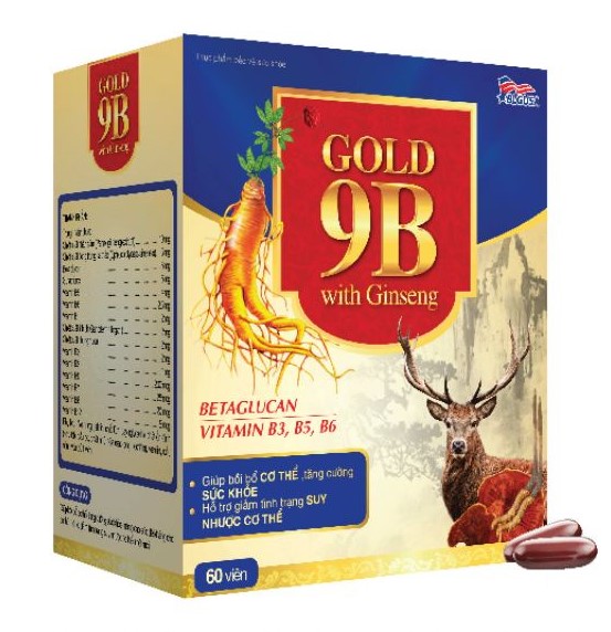 Bổ sung vitamin, khoáng chất và các chất dinh dưỡng khác Gold 9B with ...