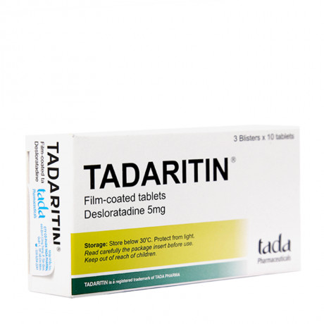 Tadaritin 5mg hộp 30 viên