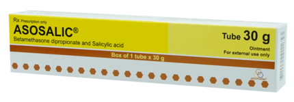 Thuốc điều trị bệnh da liễu ASOSALIC hộp 1 tuýp 30g | Medigo