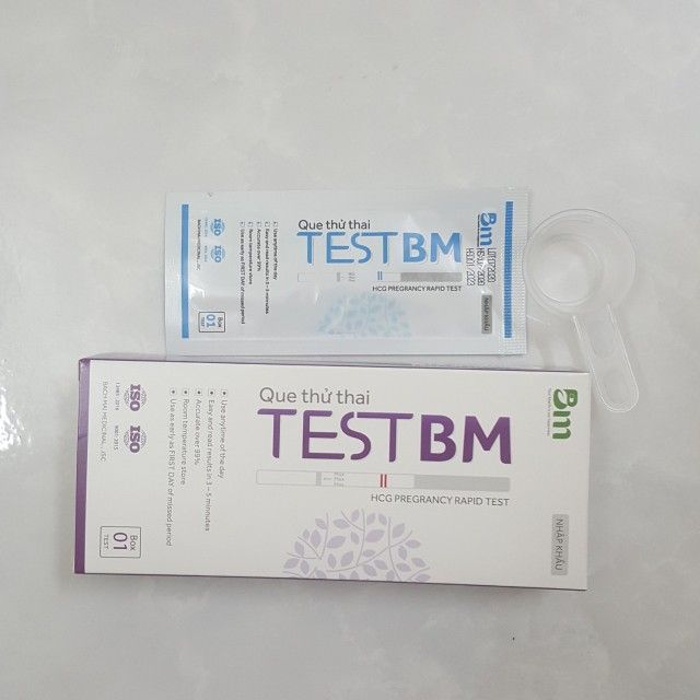Que thử thai TEST BM HCG Pregrancy Rapid Test hộp 1 cái | Medigo