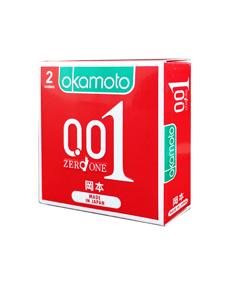 Bao cao su Okamoto 0.01 hộp 2 cái