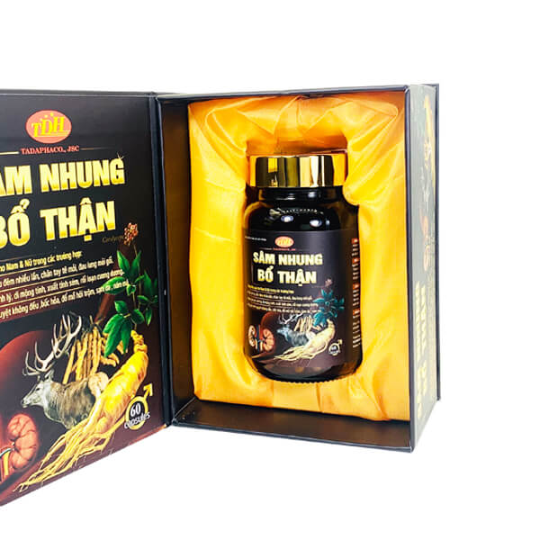 Bổ thận, dưỡng huyết, cải thiện chức năng sinh lý Sâm Nhung Bổ Thận ...
