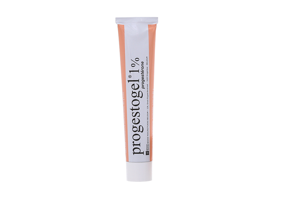 Gel bôi trị đau vú Progestogel 1% hộp 1 tuýp 80g | Medigo