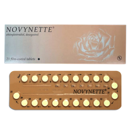 Thuốc tránh thai Novynette hộp 21 viên