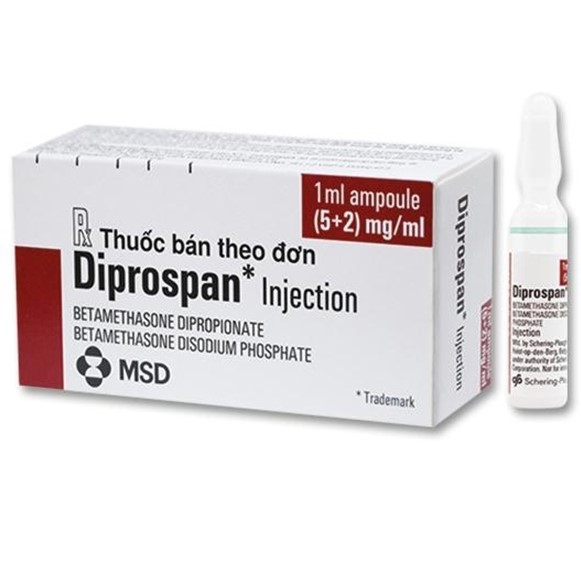 Hỗn dịch tiêm Diprospan hộp 1 ống x 1 ml | Medigo