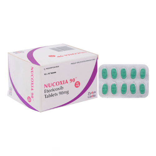 Thuốc giảm đau, kháng viêm NUCOXIA 90mg hộp 10 vỉ x 10 viên