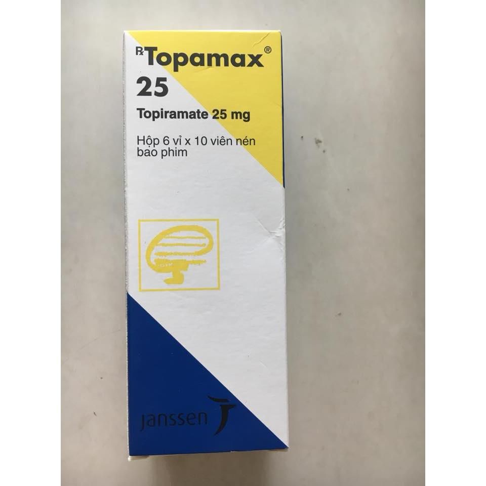 Topamax 25 hộp 60 viên | Medigo
