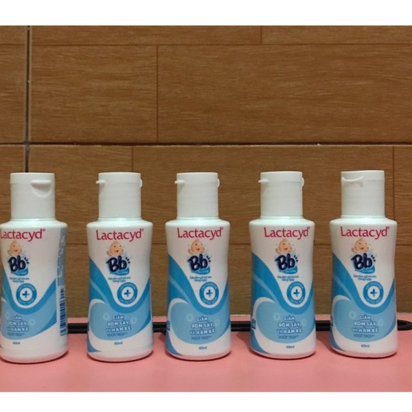 Sữa tắm gội cho bé Lactacyd BB hộp 1 chai 60ml