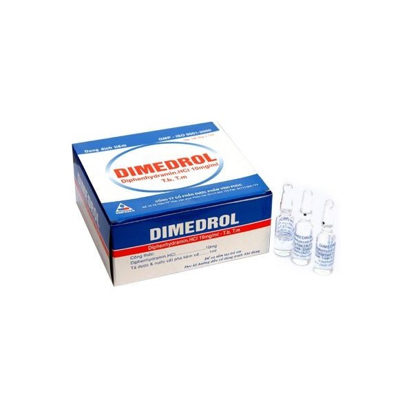 Dung Dịch Tiêm Dimedrol 10mg/ml hộp 100 ống x 1ml | Medigo
