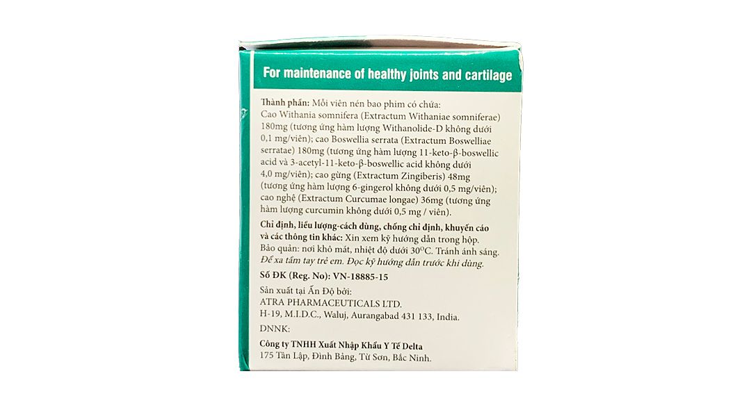 Thuốc trị viêm khớp Artrex hộp 60 viên | Medigo