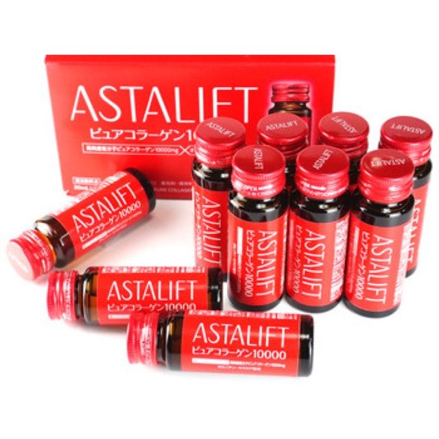 Nước uống bổ sung Collagen Astalift Drink Pure Collagen 10000mg hộp 10 ...
