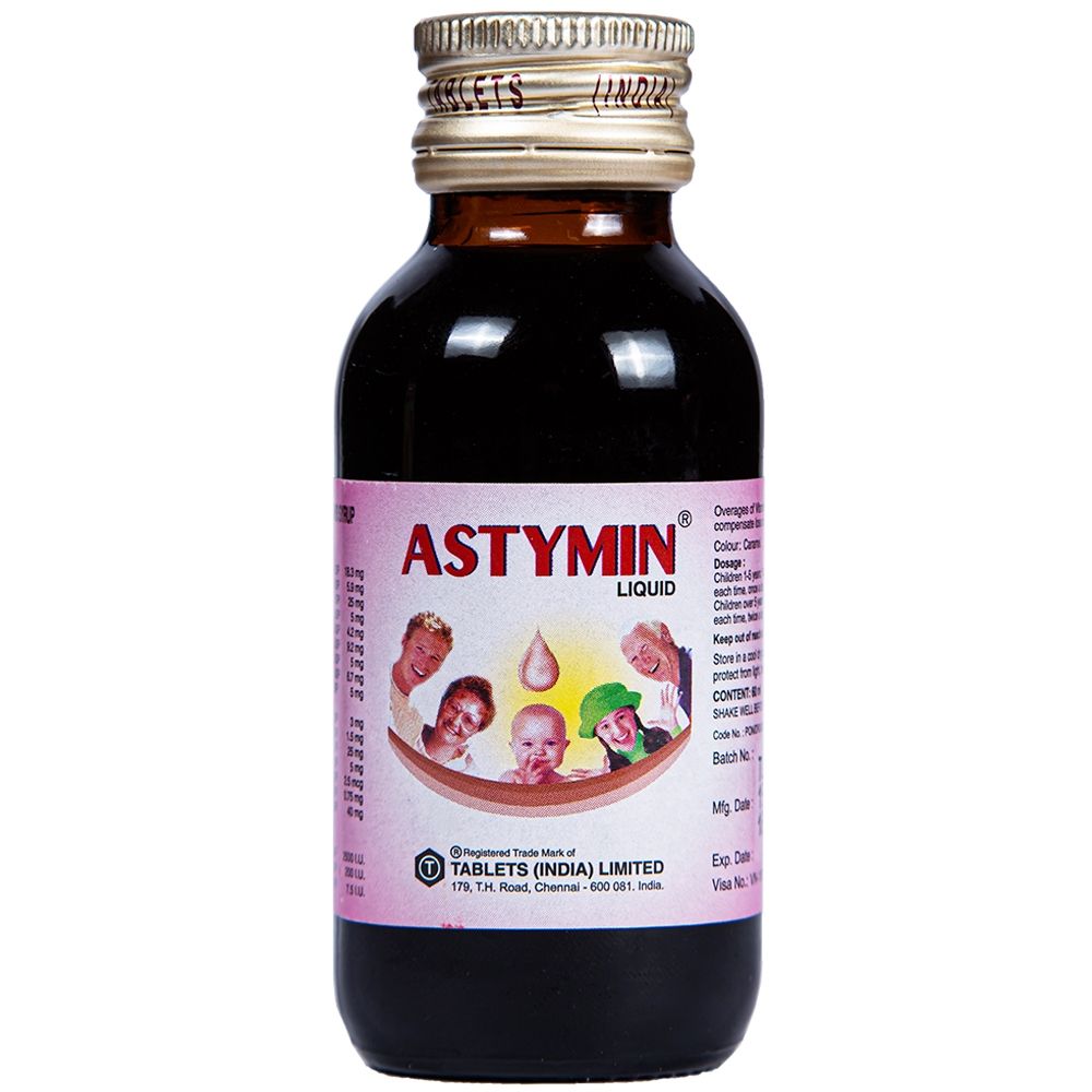 Siro Astymin hộp 1 chai 60ml | Medigo