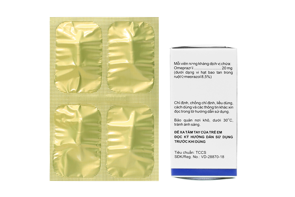 Thuốc trị loét dạ dày tá tràng Omeraz hộp 20 viên | Medigo