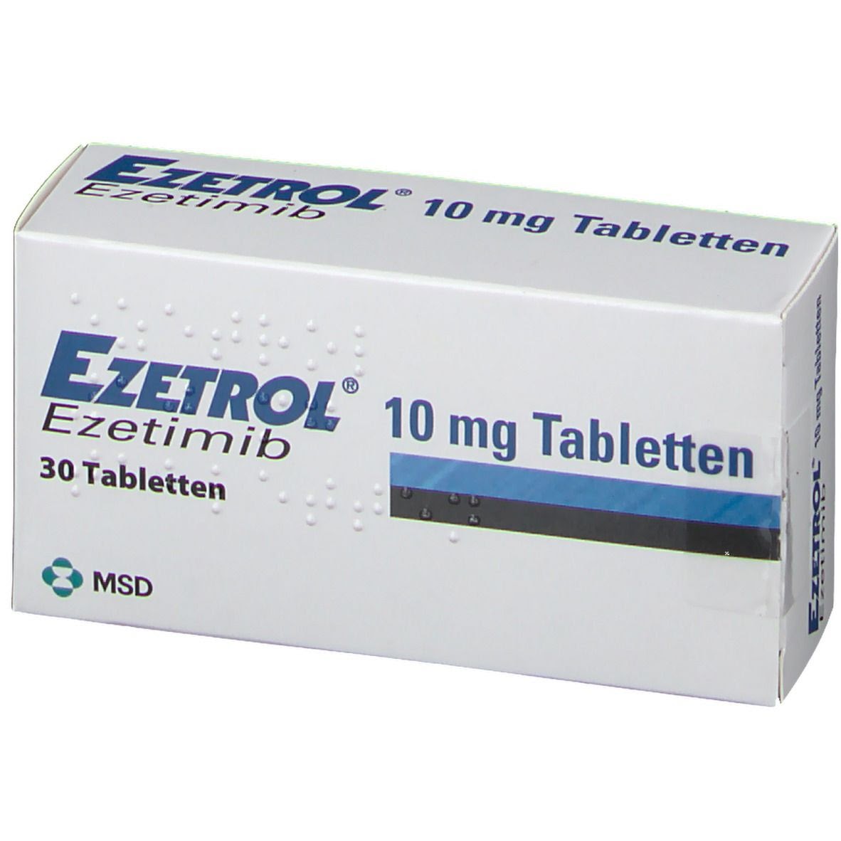 Thuốc điều trị mỡ máu Ezetrol 10mg hộp 30 viên | Medigo