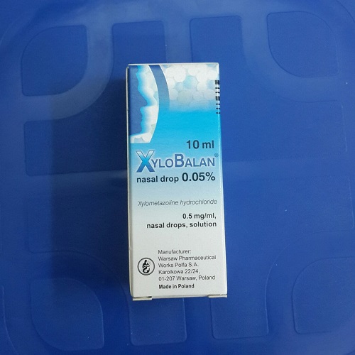 Nhỏ mũi Xylobalan Nasal Drop 0,05% hộp 1 lọ 10ml | Medigo