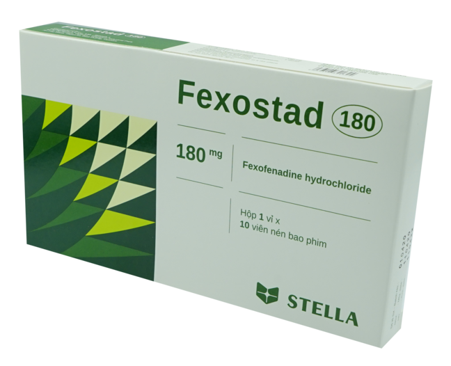 Thuốc chống dị ứng Fexostad 180mg (Stellapharm) hộp 10 viên | Medigo