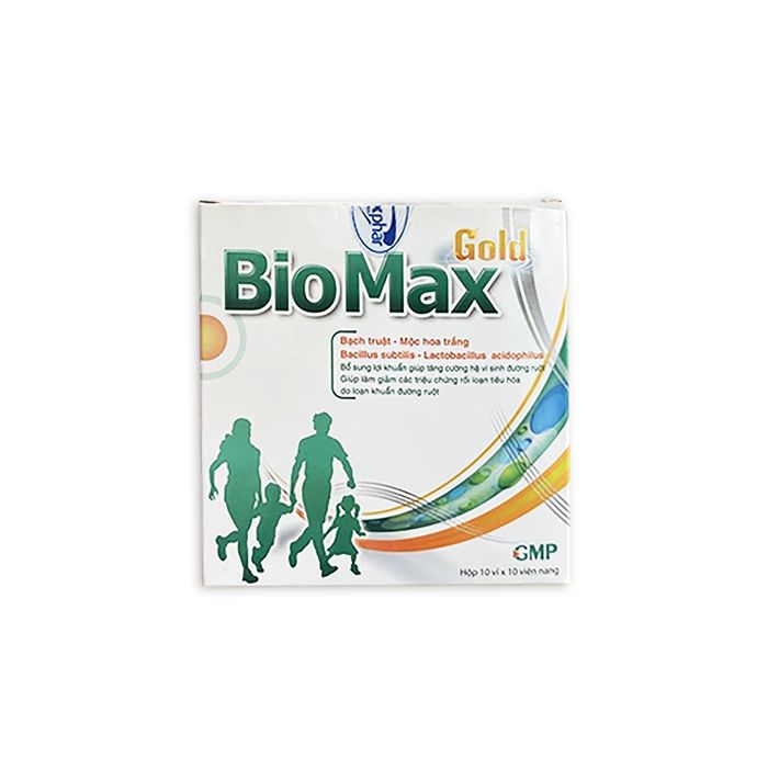 Men vi sinh điều trị rối loạn tiêu hóa, hấp thu tốt Bio Max Gold (Đức ...