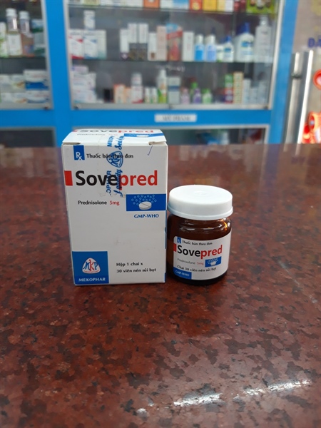 Viên nén sủi bọt Sovepred hộp 1 chai 30 viên | Medigo
