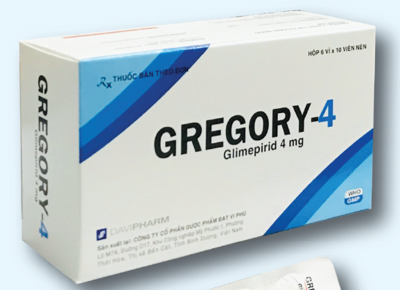 Thuốc hỗ trợ chế độ ăn kiêng ở bệnh nhân tiểu đường Gregory-4 hộp 60 viên | Medigo