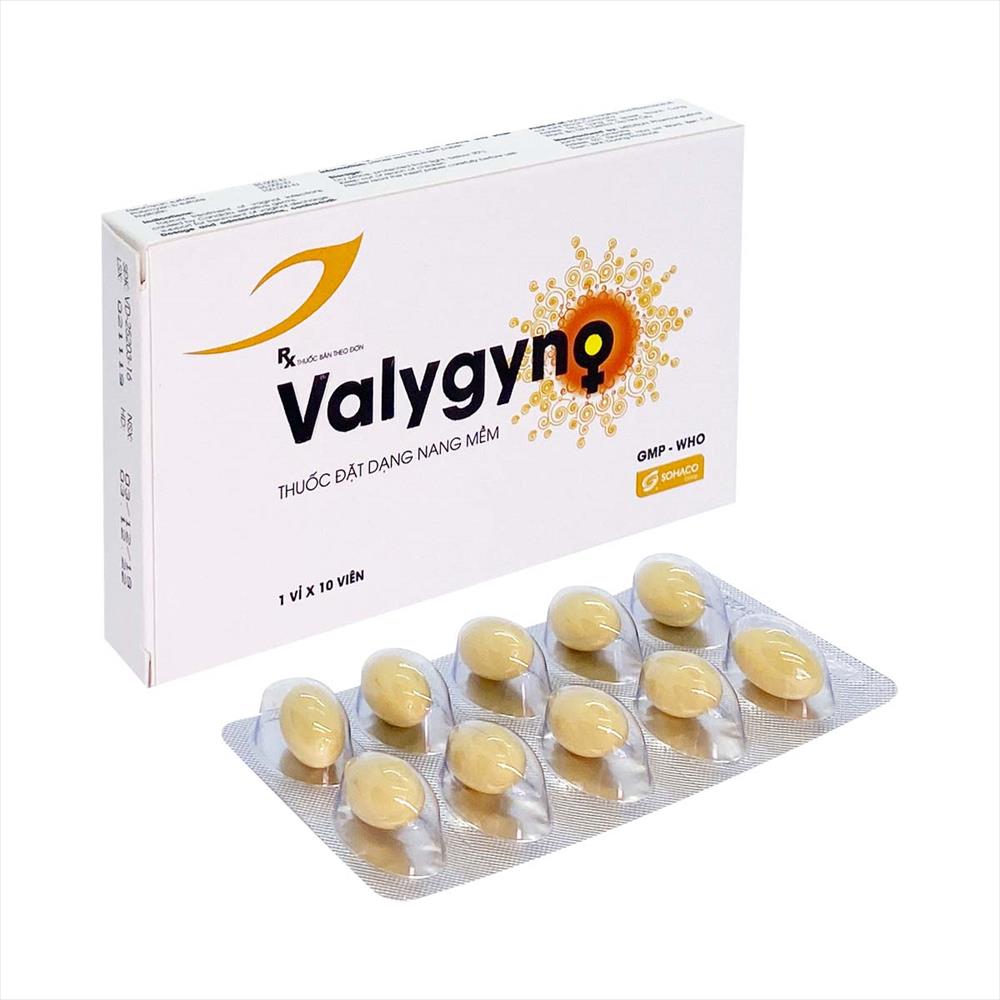 Viên đặt âm đạo Valygyno hộp 10 viên | Medigo