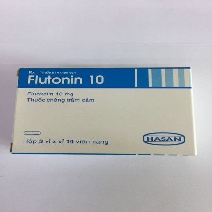 Thuốc điều trị trầm cảm Flutonin 10 hộp 30 viên | Medigo