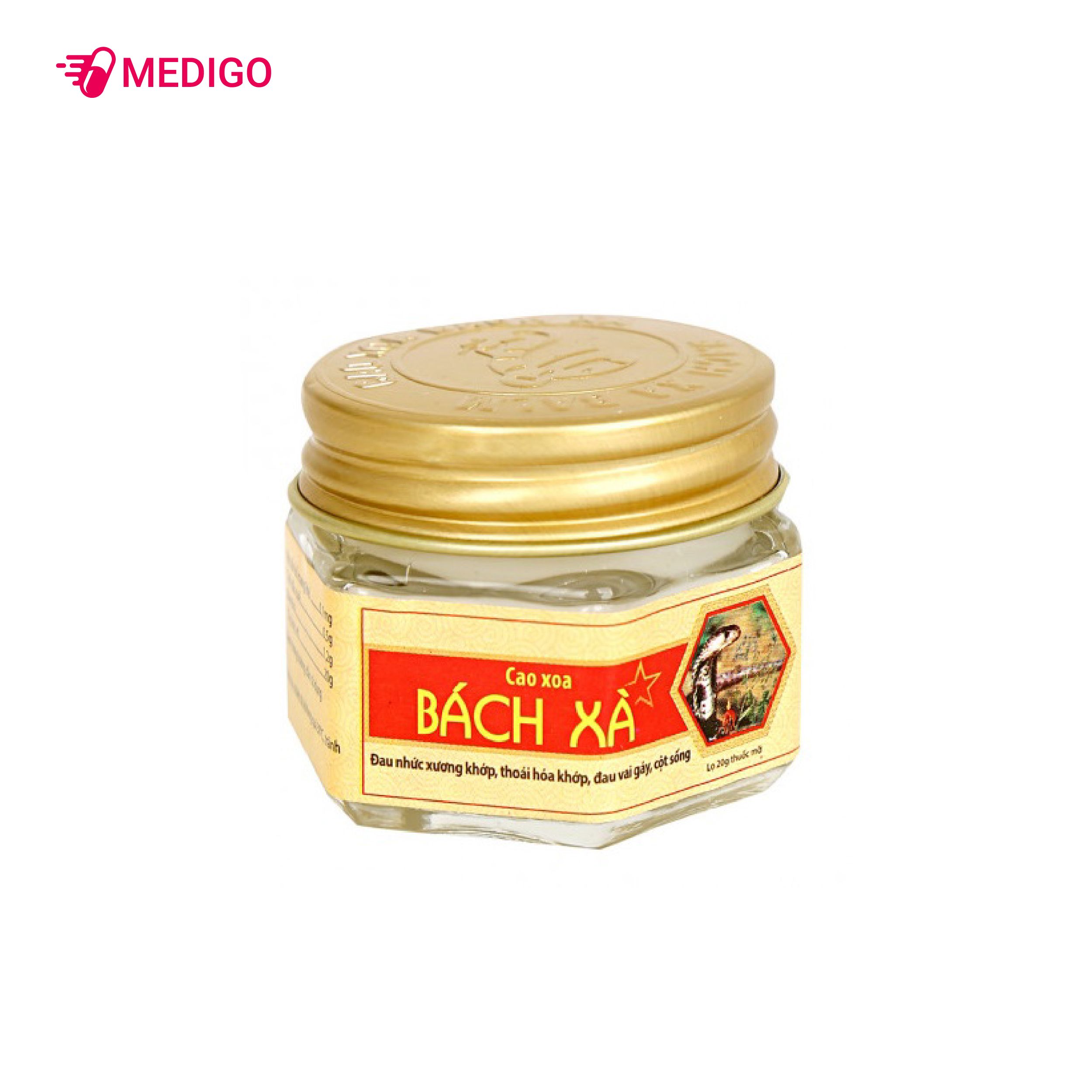 Cao xoa Bách Xà hộp 1 lọ 20 g