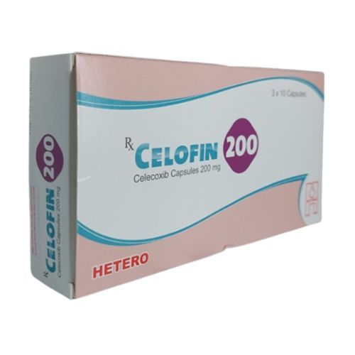 Thuốc giảm đau, kháng viêm Celofin 200 hộp 3 vỉ x 10 viên nang cứng ...