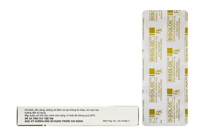 Bisoloc 5mg hộp 30 viên | Medigo