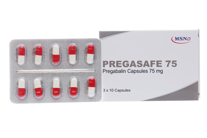 Thuốc chống động kinh Pregasafe 75Mg hộp 30 viên | Medigo