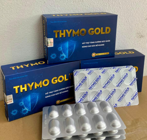 Hỗ trợ tăng cường sức khỏe, nâng cao sức đề kháng Thymo Gold (Nespharma ...